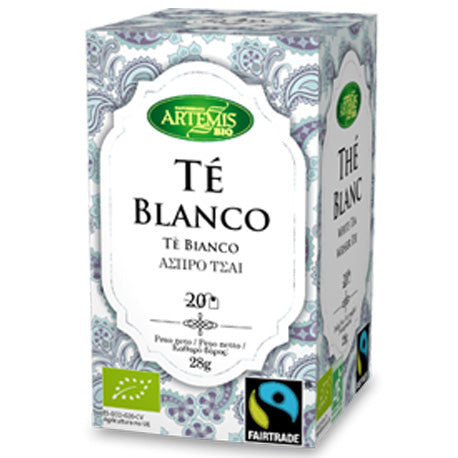 Bolsitas te blanco (BIO) artemis, 20 ud. - Saludnaturis